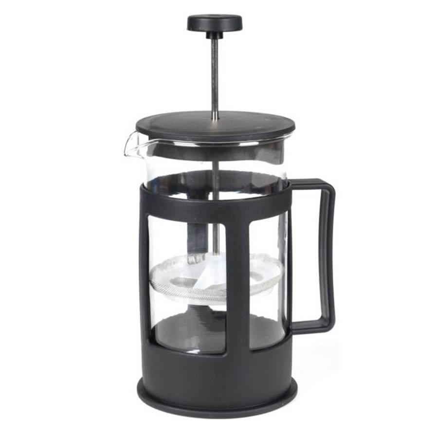 Glass Cafetiere French Coffee Press with Stainless Steel Filter 300ml ...